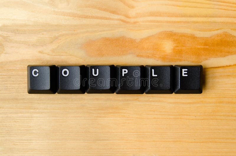 Couple word stock image. Image of typo, word, inspiration - 95051235