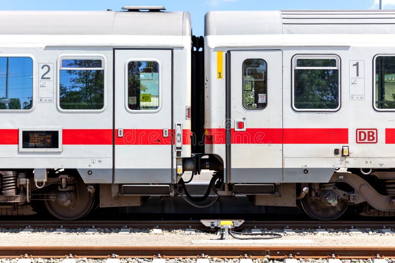 DB Intercity train editorial photo. Image of second - 188619306