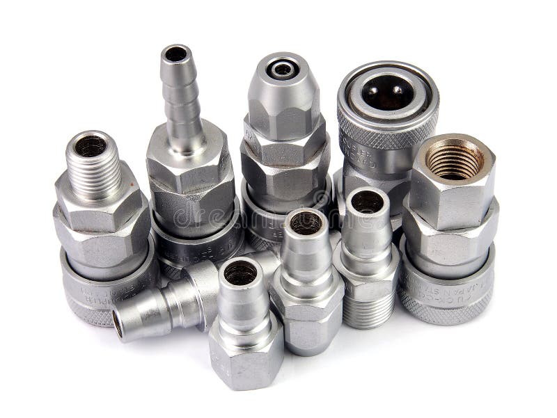 Male Coupler , Female Coupler Stock Image - Image of pneumatic, power ...