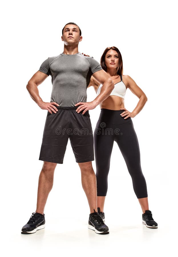 Couples Convenables De Bodybuilding Image stock - Image du couples ...