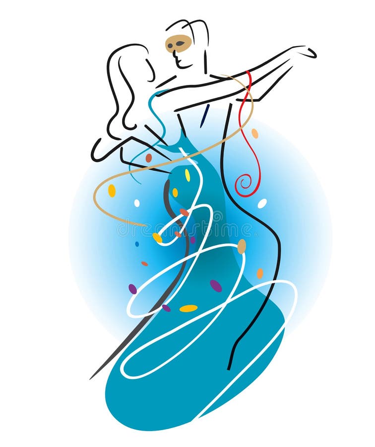 Danseurs De Salle De Bal Stock Illustrations, Vecteurs, & Clipart ...