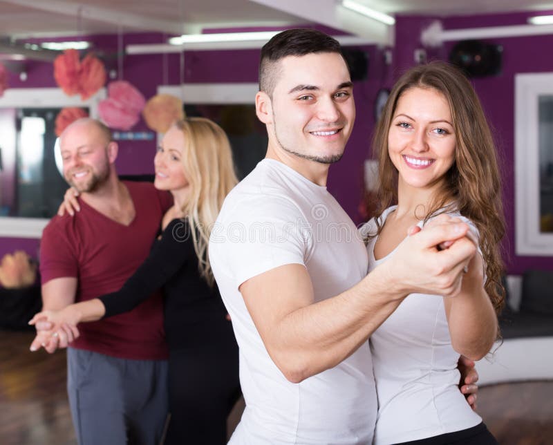 Couples Having Dancing Class Stock Image - Image of kizomba, girl: 56511179