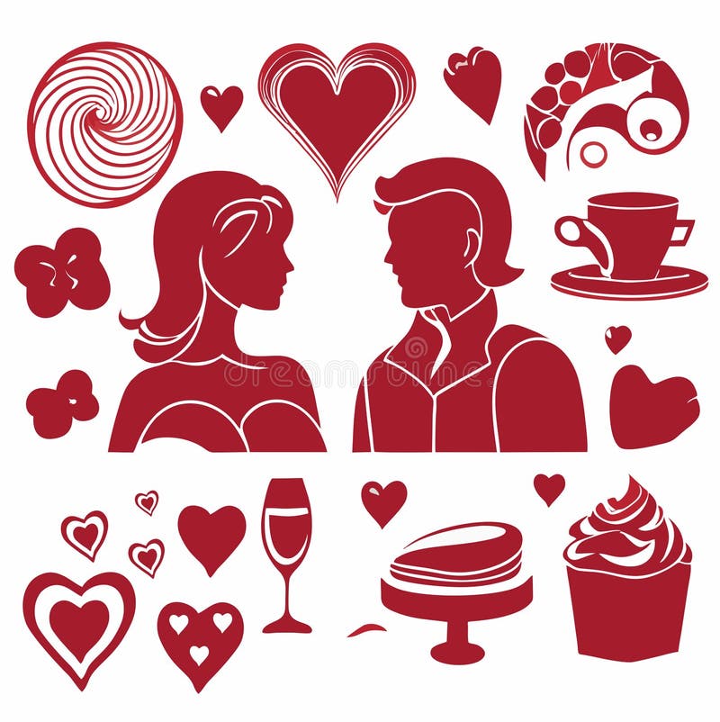 Love One Another Drawing Stock Illustrations – 233 Love One Another ...