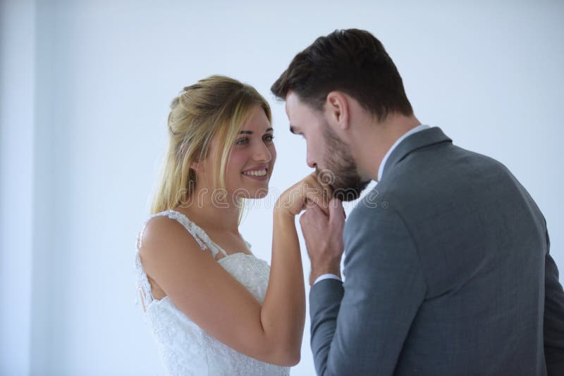 Couples Who are Getting Married are Happy Stock Image - Image of couple ...