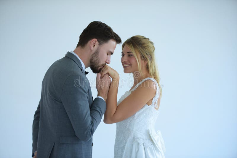 Couples Who are Getting Married are Happy Stock Photo - Image of male ...