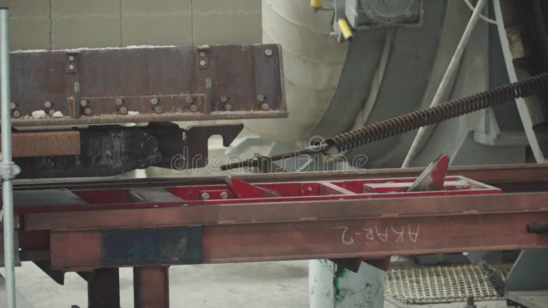 Coupling Device of a Trolley Stock Video - Video of modern, engineering ...