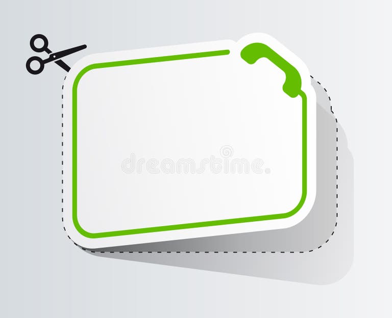 Blank Coupon Shape Stock Illustrations – 14,064 Blank Coupon Shape ...