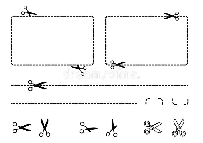 Coupon Border Stock Illustrations – 31,417 Coupon Border Stock ...