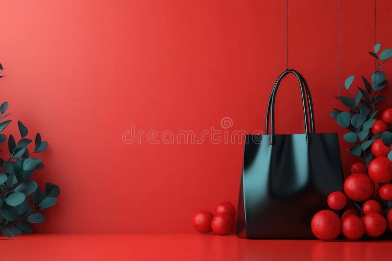 Coupon Flat Design Side View Black Friday Theme 3D Render Complementary ...