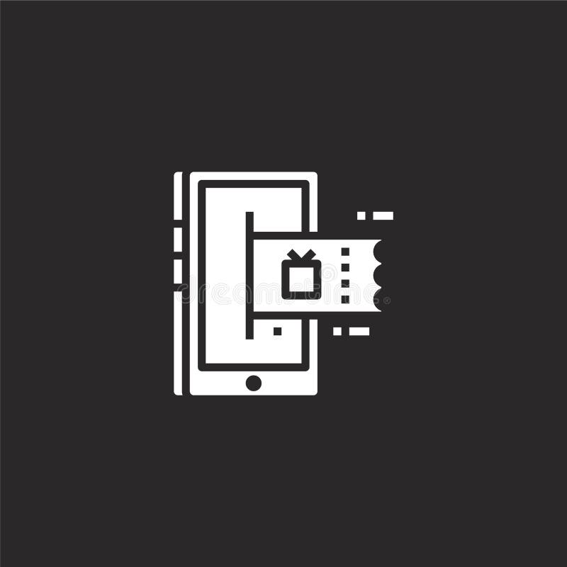 Coupon Icon. Filled Coupon Icon for Website Design and Mobile, App ...