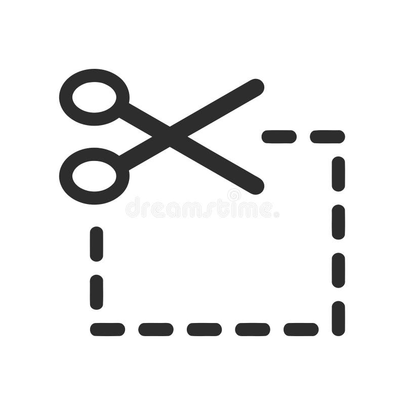 Coupon Icon. Scissor Symbol. Coupon Cutting Sign Stock Vector ...