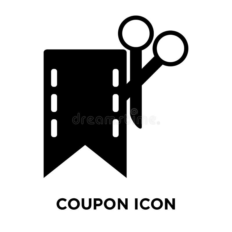 Coupon Concept Vector Linear Icon Isolated on Transparent Background ...
