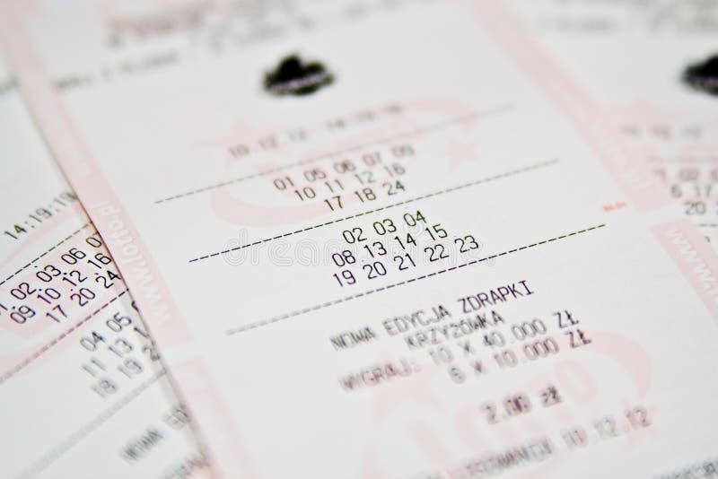 Lotto coupon filling stock image. Image of pencil, paper - 88620879