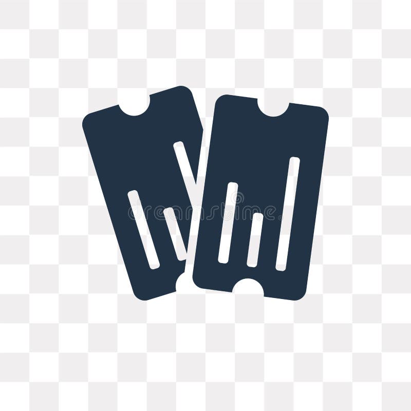 Coupon Vector Icon Isolated on Transparent Background, Coupon T Stock ...