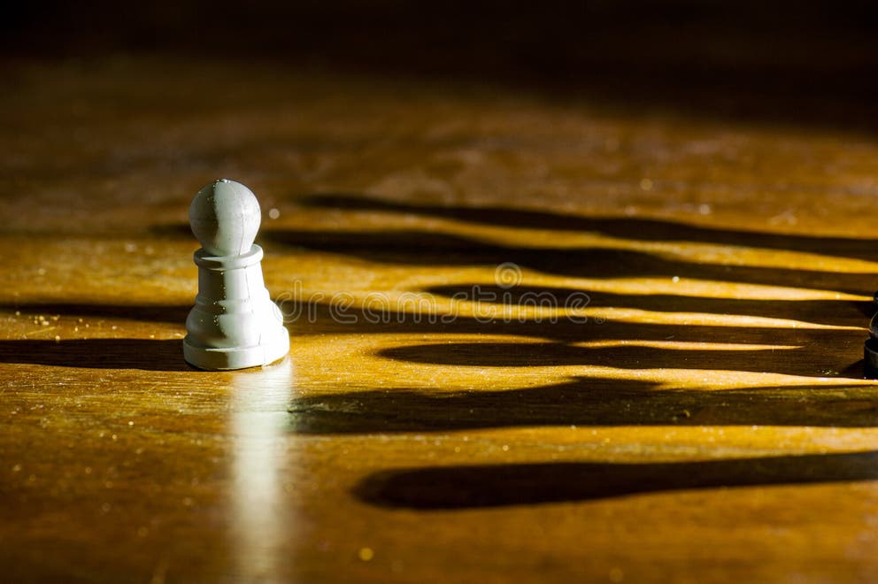 Courage or Fool stock photo. Image of overpowered, chess - 86067000