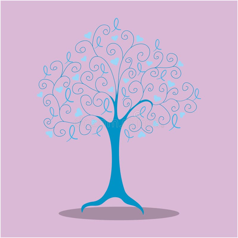 Courage tree 02 2 stock vector. Illustration of tree - 198985331