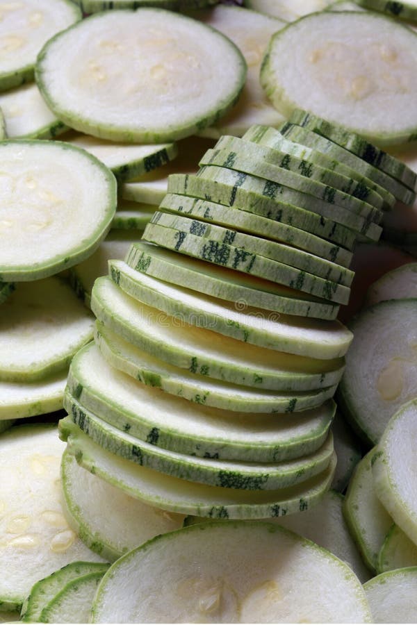 Courgette stock image. Image of plant, market, slices - 60998679