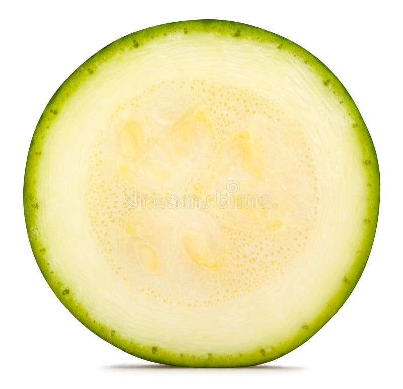 Courgette stock photo. Image of cutout, courgette, slice - 137489892