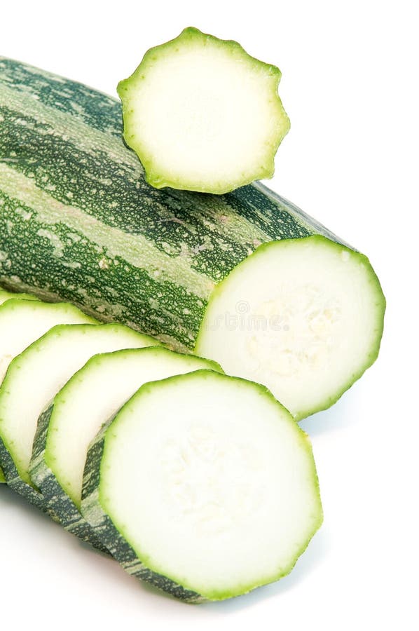Courgette stock image. Image of isolated, portion, fruits - 33605895