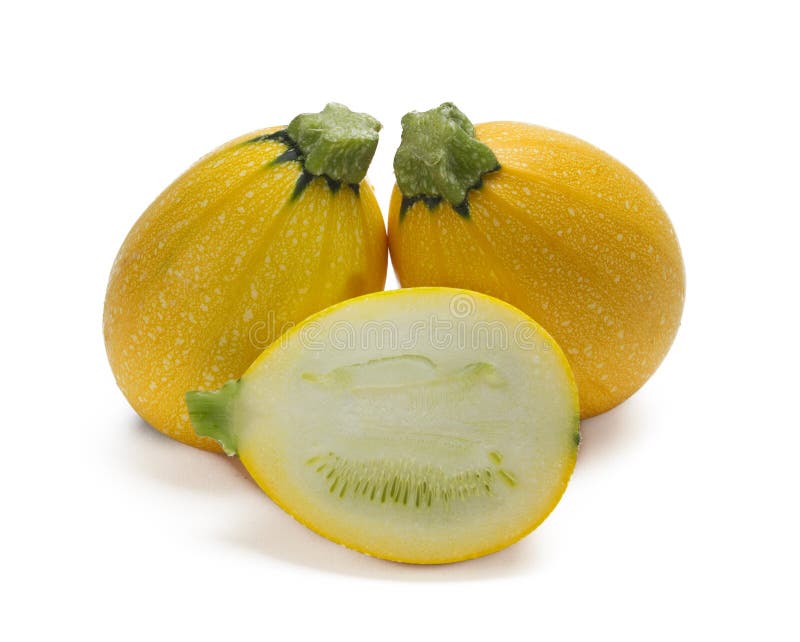 Courgettes jaunes image stock. Image du over, isolement - 78306725