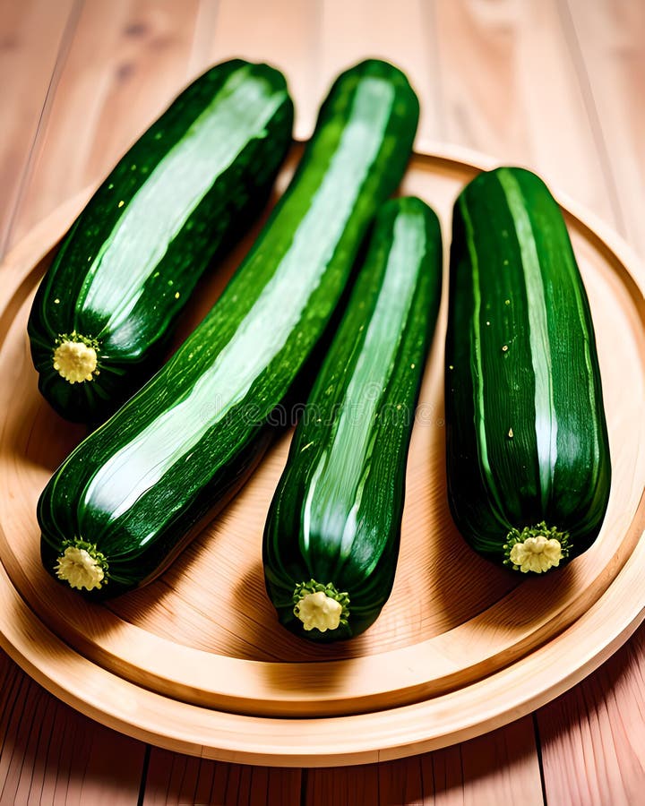 Courgettes or zucchinis stock illustration. Illustration of meat ...