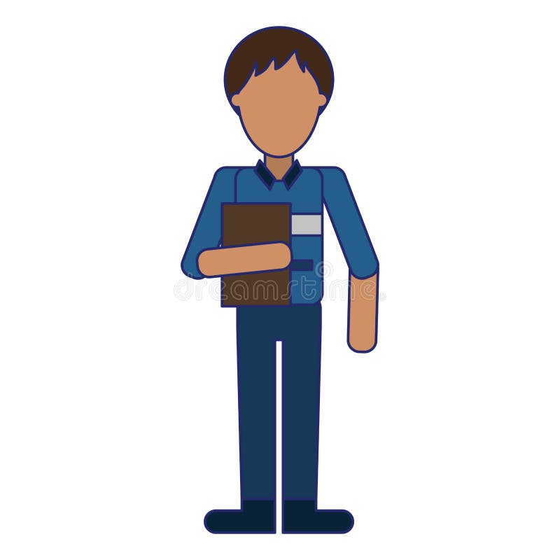 Human Clipboard Silhouette Stock Illustrations – 501 Human Clipboard ...