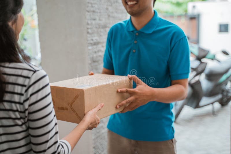Hand Delivering Groceries Shopping Stock Photo - Image of green, crate ...