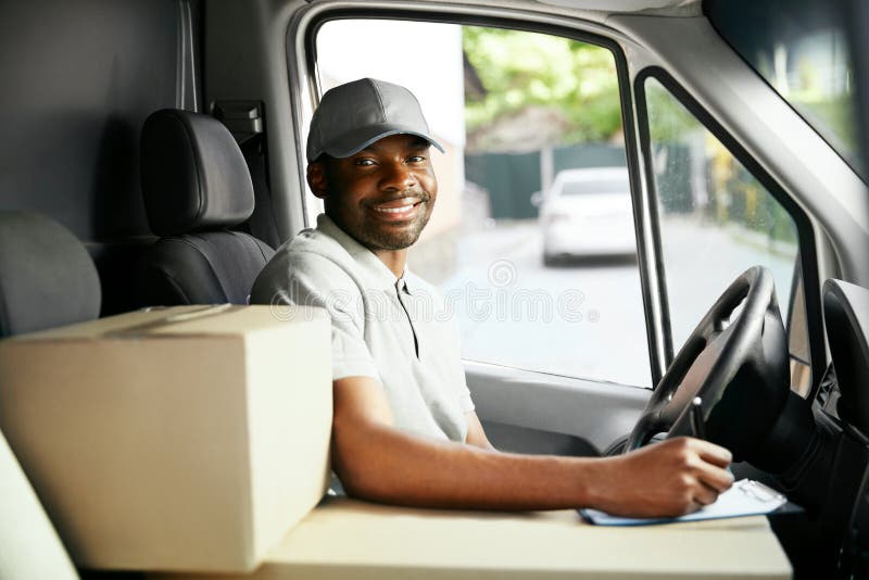 1,213 Black Box Delivery Truck Stock Photos - Free & Royalty-Free Stock ...