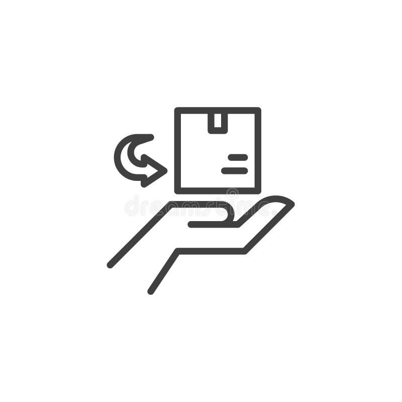 Parcel Delivery Logo Hand Stock Illustrations – 1,302 Parcel Delivery ...