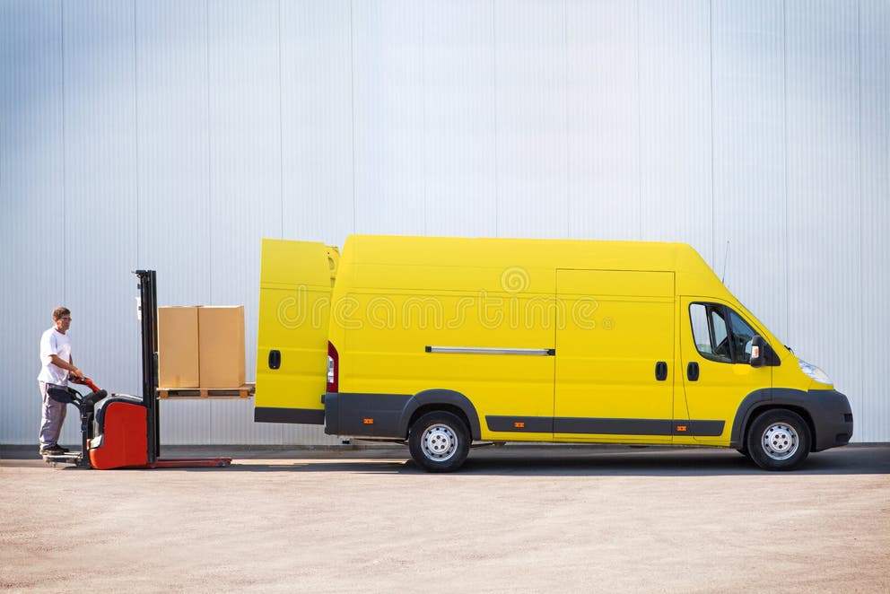 Package Loading, the Shipment Has Been Processed in the Parcel Center ...