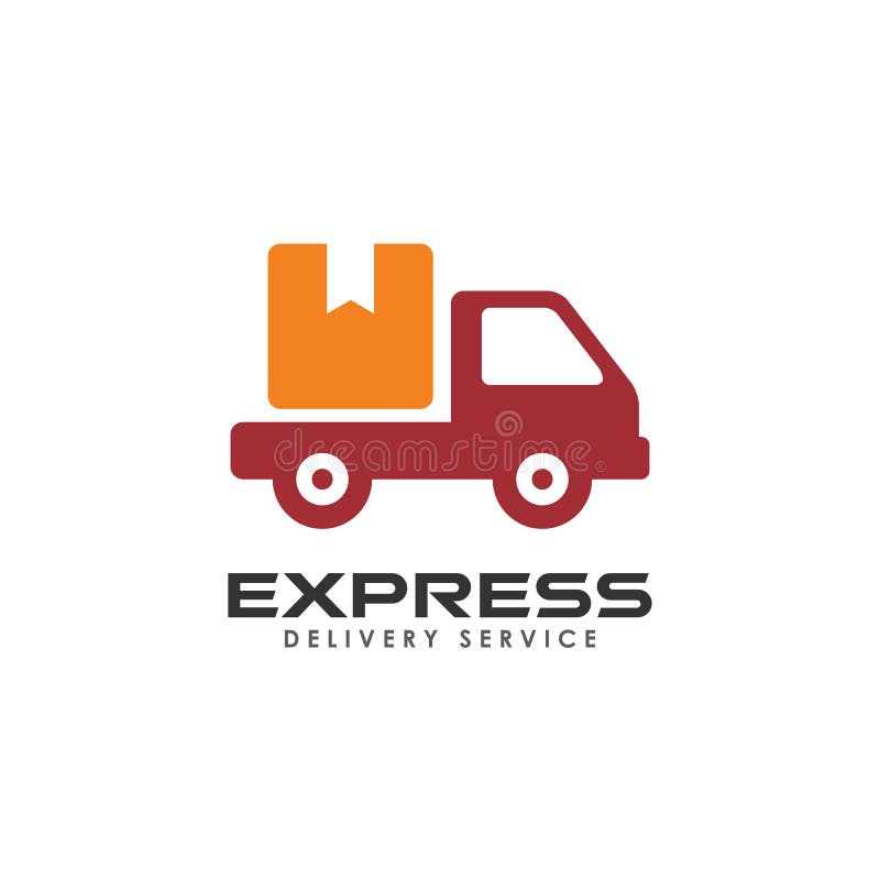 Courier Logo Design Template. Shipment Logo Design Icon Vector Stock ...