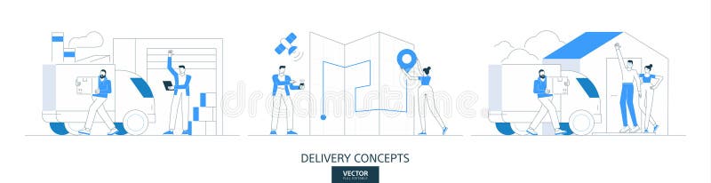 Cartoon Flat Fast Courier Stock Illustrations – 9,528 Cartoon Flat Fast ...