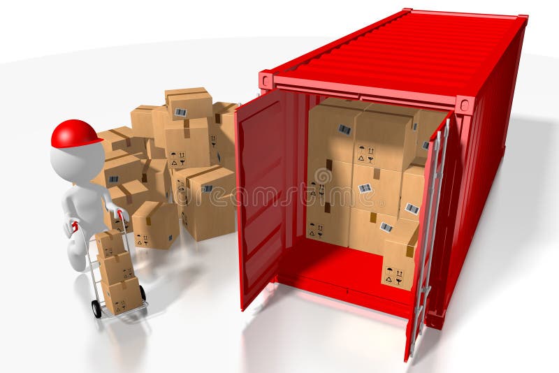Goods Unpacking Stock Illustrations – 302 Goods Unpacking Stock ...