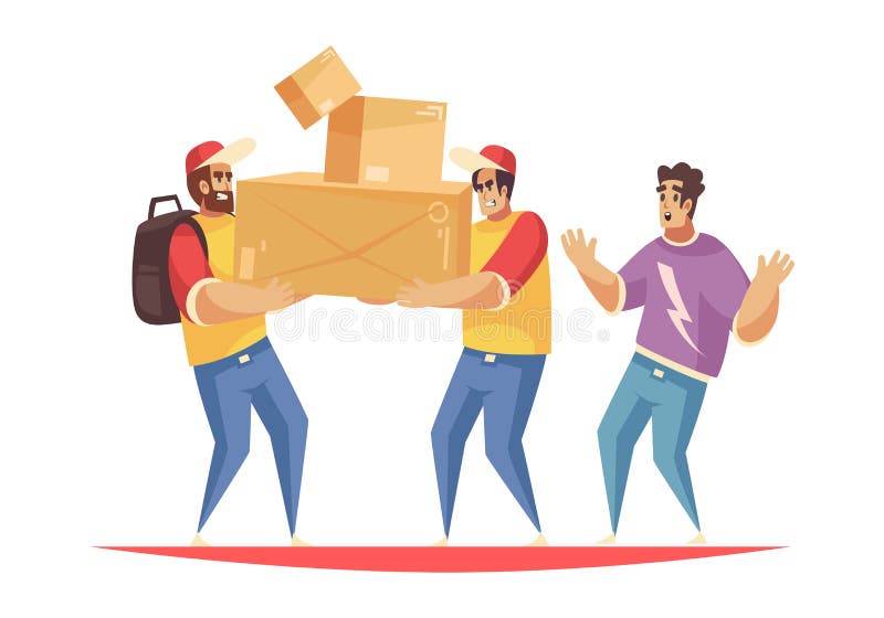Dropping Boxes Stock Illustrations – 91 Dropping Boxes Stock ...