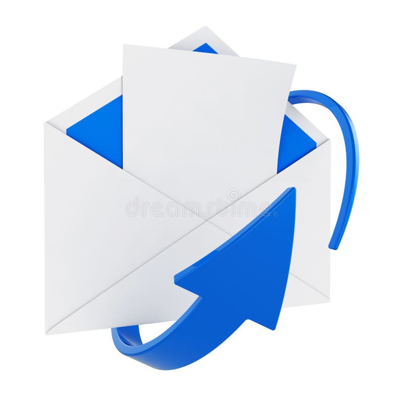 Courrier illustration stock. Illustration du correspondance - 25543987