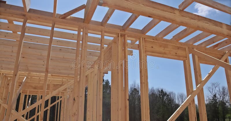 In Course of Construction, Support Beams are Being Constructed Along ...