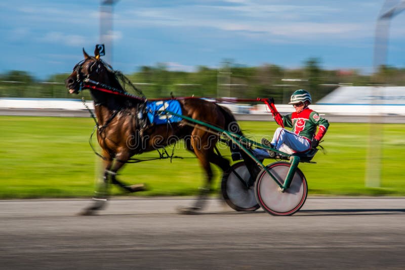 Course de chevaux d'Ottawa image stock éditorial. Image du piste ...