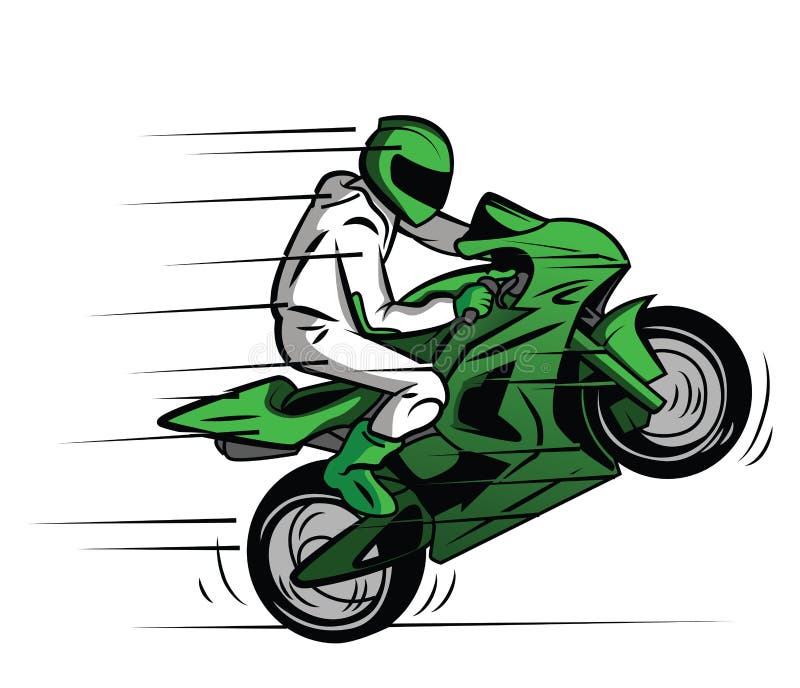 Course de Moto illustration de vecteur. Illustration du curseur - 47881312