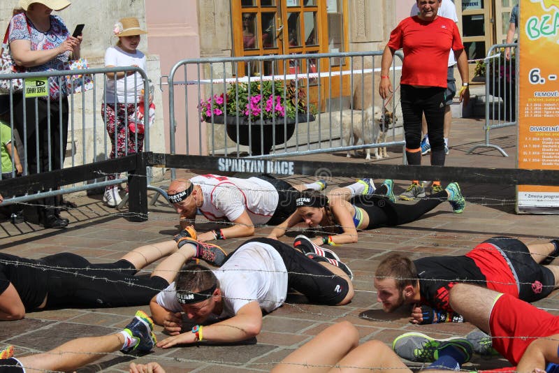 Spartan Race - Médaille Spartiate De Bête Image éditorial - Image of ...