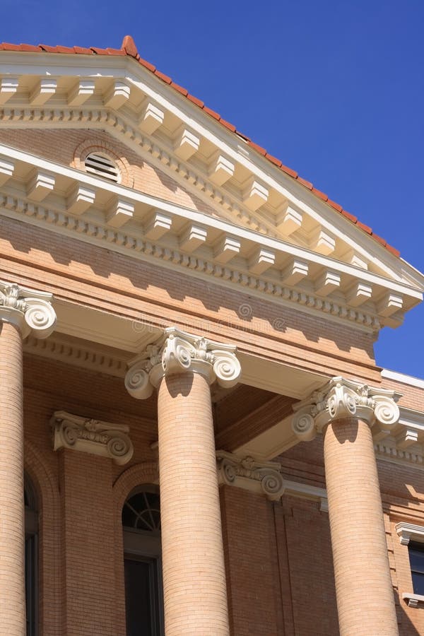 Court House Pillars stock photo. Image of pillar, georgia - 4570344