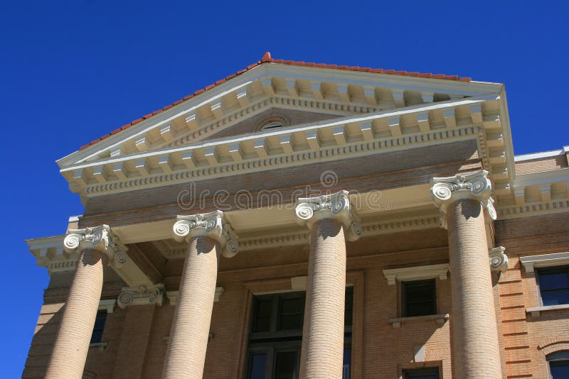 Court House Pillars stock photo. Image of pillar, georgia - 4570344