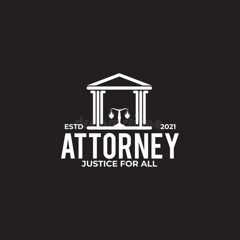 Court Office Law Government Building Vector Logo Stock Vector ...