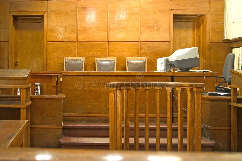 Courtroom stock image. Image of courtroom, justice, foreground - 20192909
