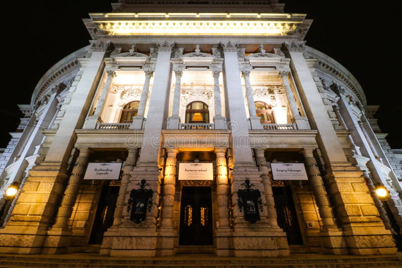 Court Theater Vienna editorial image. Image of court - 85892800