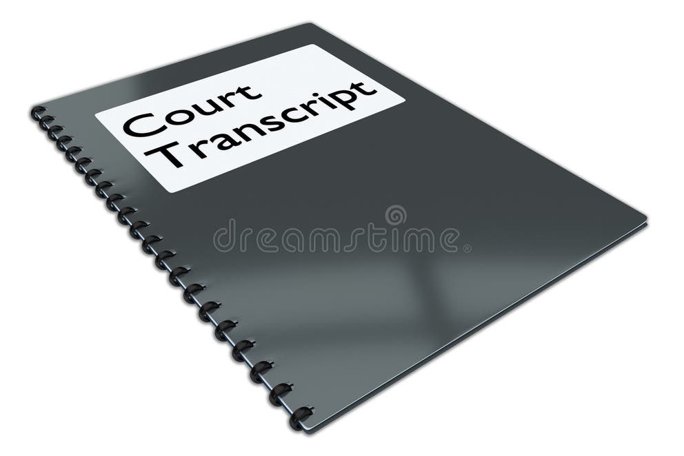 Court Transcript concept stock illustration. Illustration of justice ...
