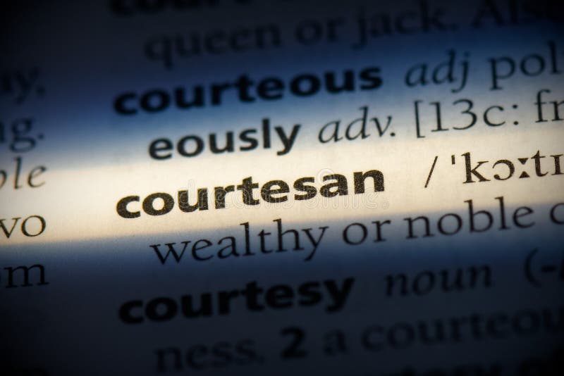 Courtesan stock image. Image of highlight, english, paper - 161578099