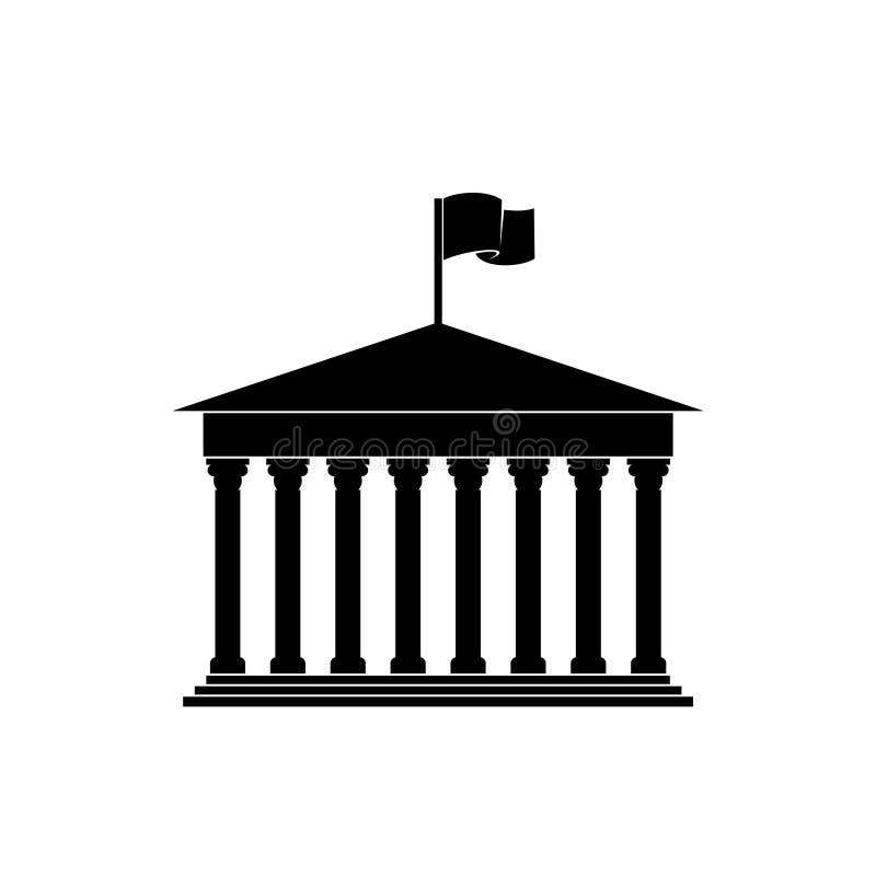 Courthouse Icon Columns Stock Illustrations – 949 Courthouse Icon ...