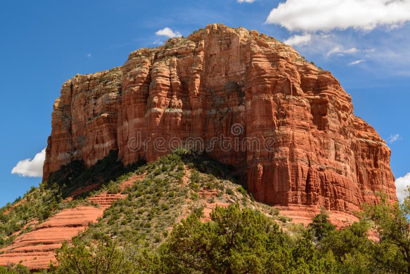 Courthouse Butte Sedona stock image. Image of scenic - 30280491