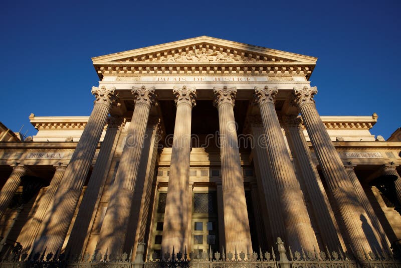 Front of courthouse stock image. Image of administration - 27623489