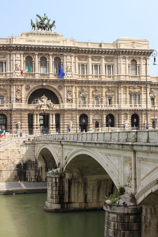 Courthouse Palace in Rome stock image. Image of historical - 20090461